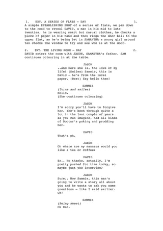 HOME first draft script | PDF