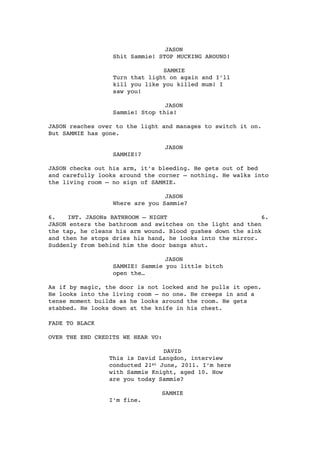 HOME first draft script | PDF