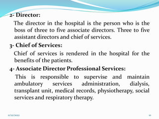 HOSPITAL AND IT'S ORGANIZATION (Hospital pharmacy) .pptx
