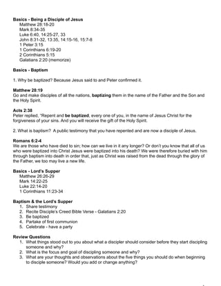 2. How Do i begin to Disciple Someone? Notes Letter Sized | PDF