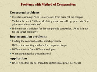 2 how financial statements are used in valuation | PPT