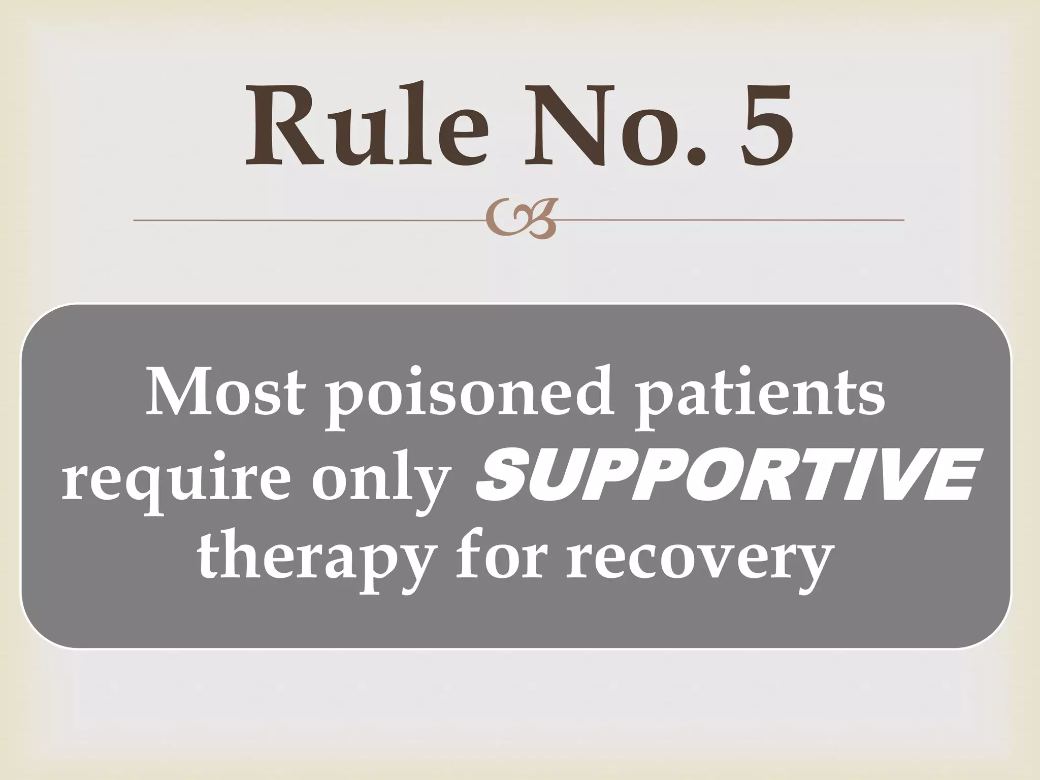 How to approach a poisoned patient? | PPTX
