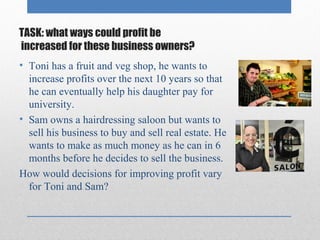 2. how to improve profit | PPT | Business Administration | Business