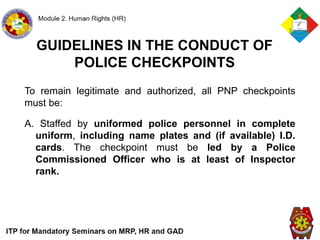 Police Operational Procedure, Human Rights | PPTX
