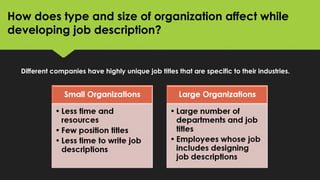 HR - Job Analysis and Job Design | PPT