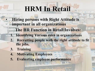 2.Hrm In Retail | PPT