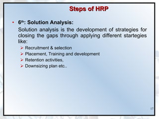 Chapter 2.hr planning | PPT | Human Resources | Business
