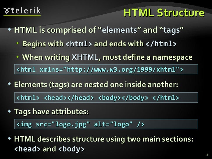 HTML Fundamentals