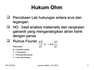 2.hukum ohm | PPT