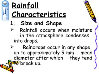 Hydrology ( Hydro-logic cycle and precipitation ) | PPT