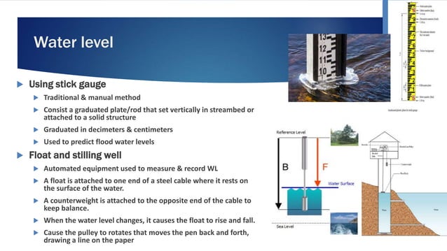 HYDROLOGIC MEASUREMENT AND DATA ACQUISITION.pptx | Geography | Science