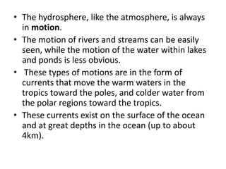 2 hydrosphere | PPT