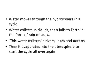 2 hydrosphere | PPT