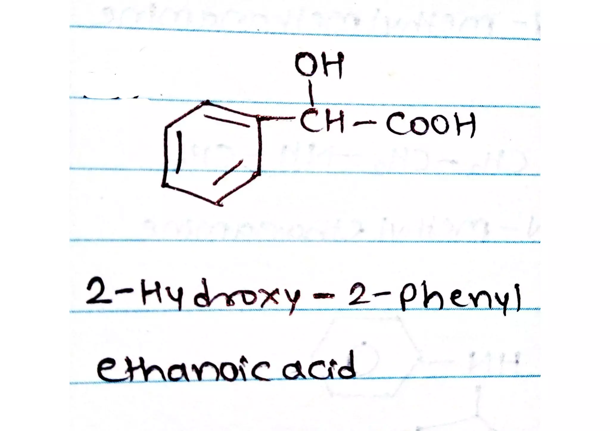 2-Hydroxy-2-phenyl ethanoic acid | PDF