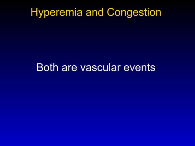 2 hyperemia-congestion | PPT | Heart and Cardiovascular Diseases ...
