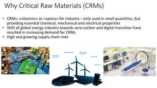 Technological Trabsitions and Critical Raw Materials - Iammarino | PDF