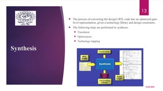 2-IC Lifecycle from fundamental of ic chip testing | PPTX