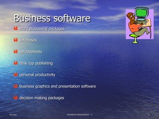 Business Information & ICT - ICT In Business | PPT