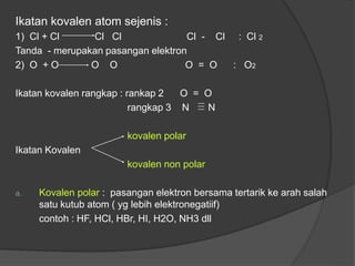 ikatan-kimia kelas 10 kurikulum merdeka. | PPT