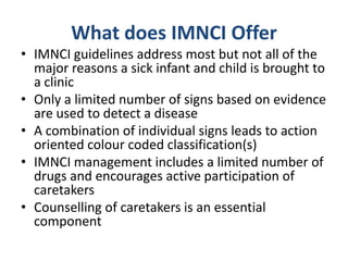 Integrated Management of Childhood Illness (IMCI) | PPT