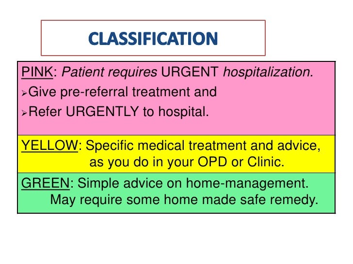 Integrated Management of Childhood Illness (IMCI)
