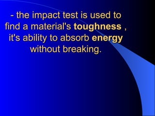 2. Impact Test | PPT