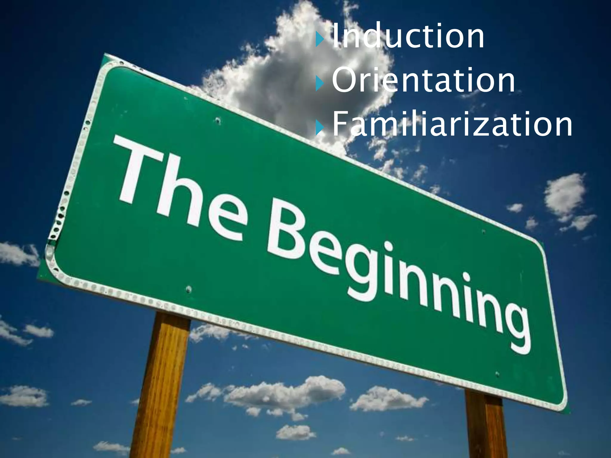 2 induction and training | PPTX