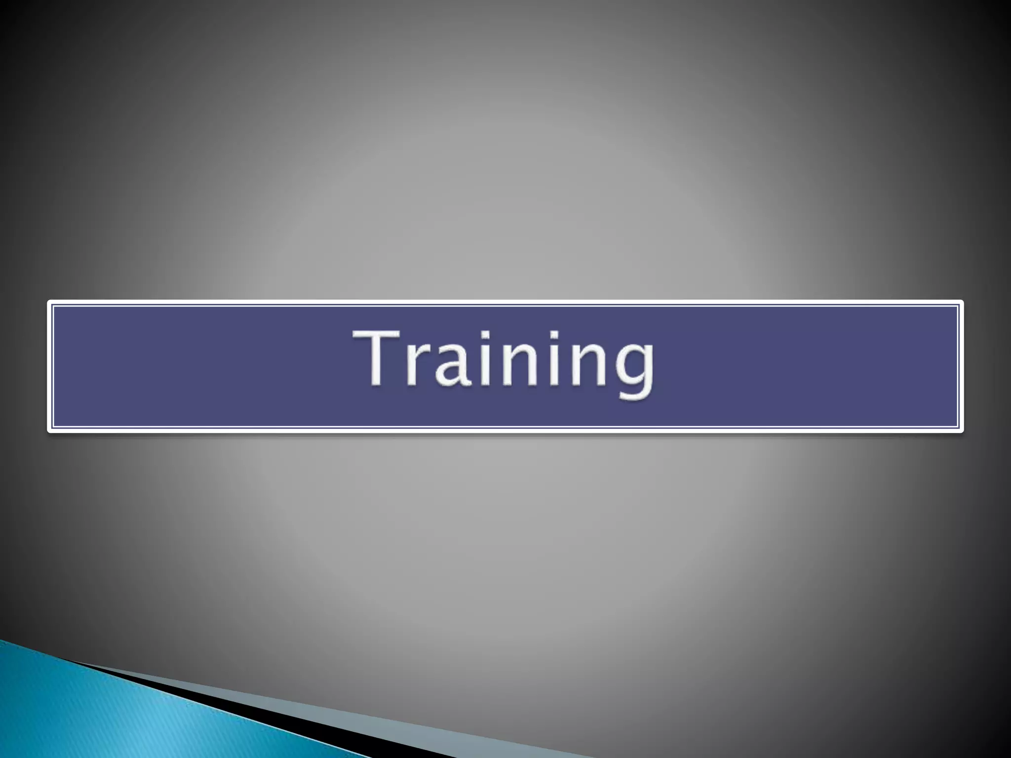 2 induction and training | PPTX