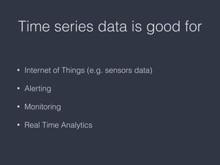Influxdb and time series data | PPT