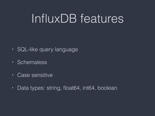 Influxdb and time series data | PPT