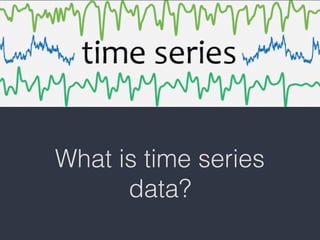 Influxdb and time series data | PPT