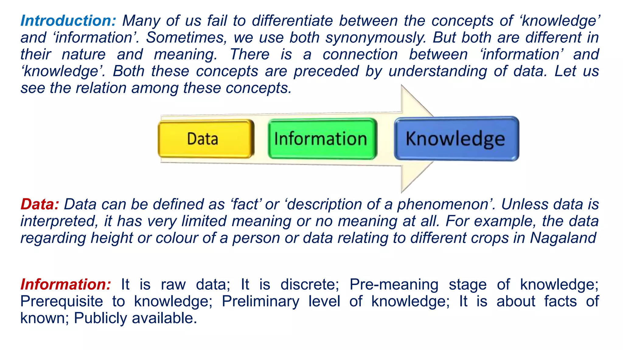 2 information, knowledge, belief, truth and different ways of knowing ...
