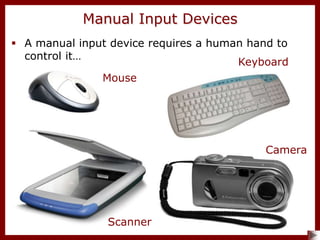 2-input-output-devices.ppt | Computer Peripherals | Computing