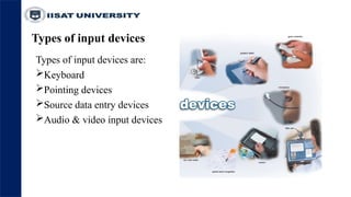 Introduction to Computer - Input Devices | PPT
