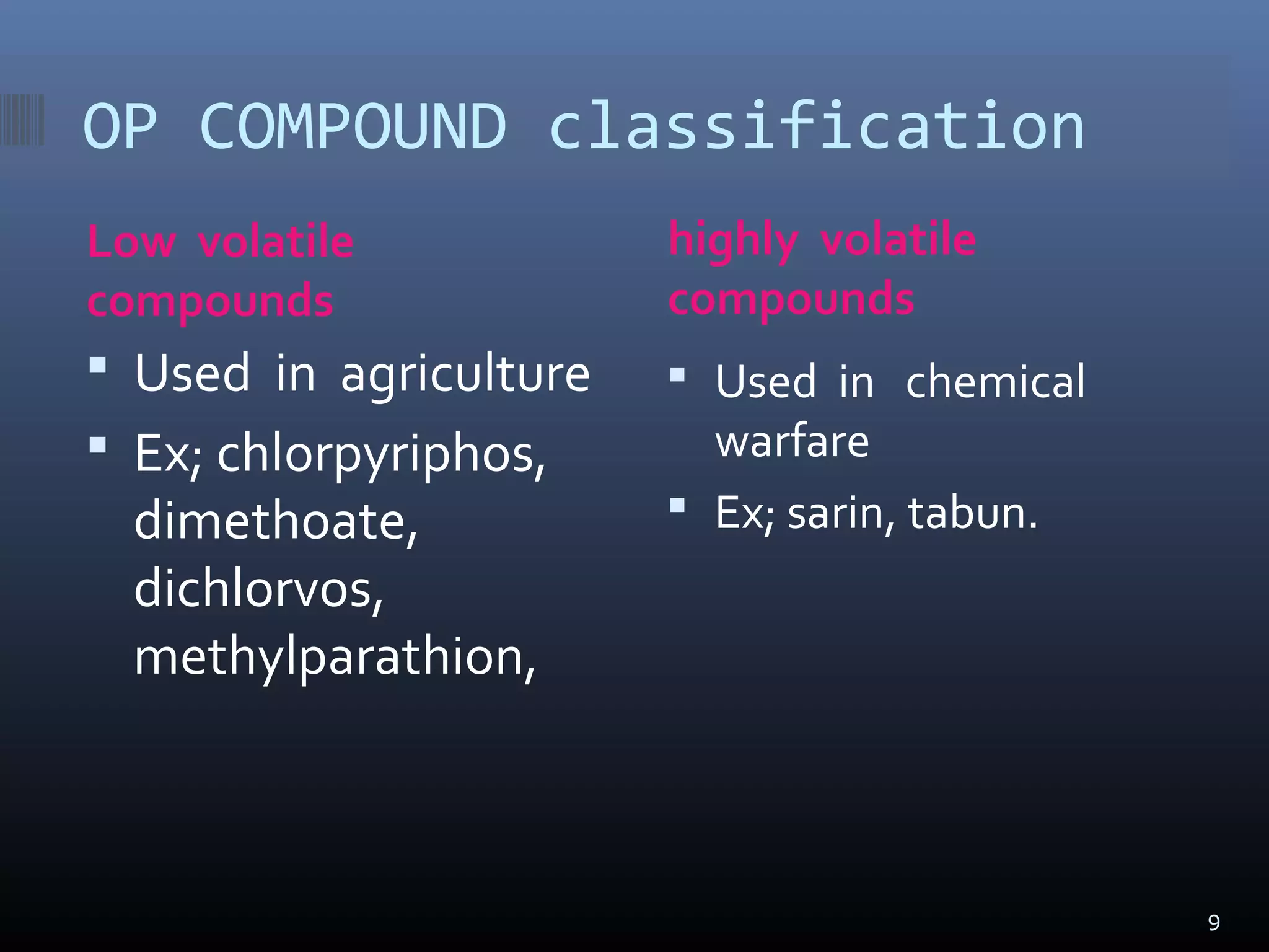 Insecticides and OP Poisoning | PPT