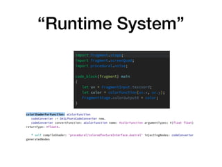 Inspecting Block Closures To Generate Shaders for GPU Execution | PPT | Free Download