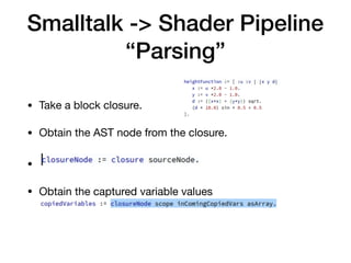 Inspecting Block Closures To Generate Shaders for GPU Execution | PPT