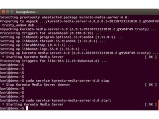 Kurento v6 Installation Guide | PPT