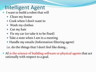 introduction to inteligent IntelligentAgent.ppt