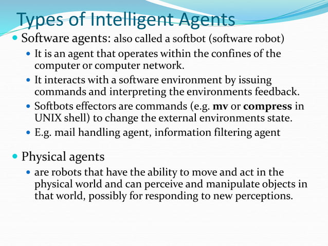 introduction to inteligent IntelligentAgent.ppt