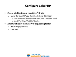 2 introduction-php-mvc-cakephp-m2-installation-slides | PPT