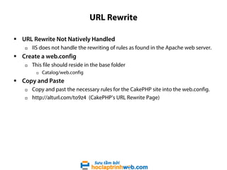 2 introduction-php-mvc-cakephp-m2-installation-slides | PPT