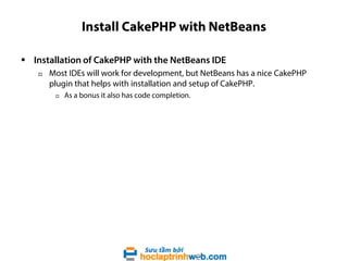 2 introduction-php-mvc-cakephp-m2-installation-slides | PPT