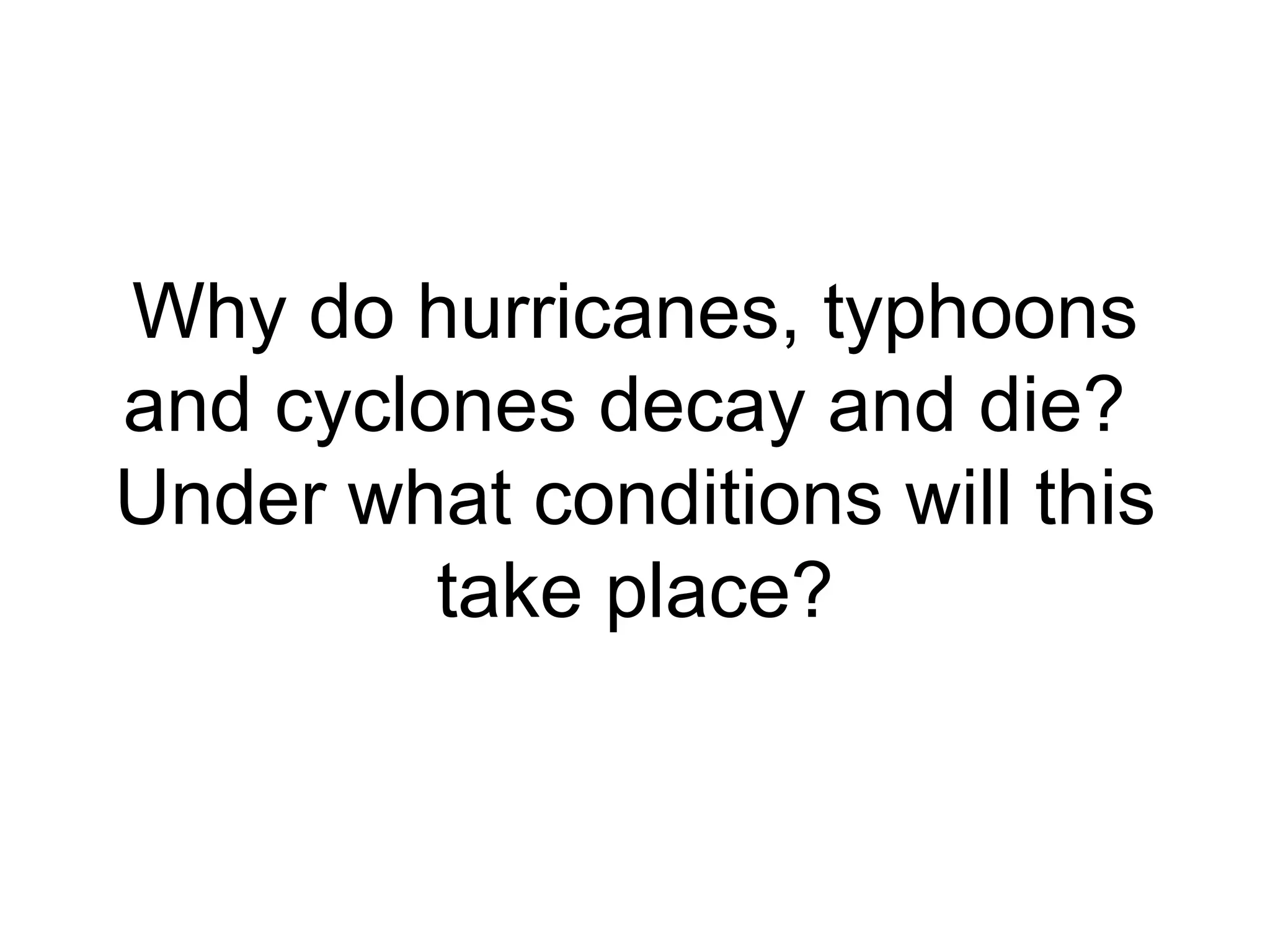 2 Introduction To Tropical Cyclones | PPT
