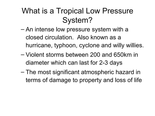 2 Introduction To Tropical Cyclones | PPT