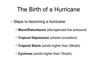 2 Introduction To Tropical Cyclones | PPT