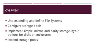 2 introduction of storage | PPTX