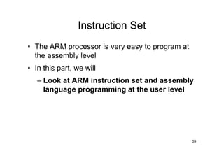 Introduction to ARM Architecture | PDF