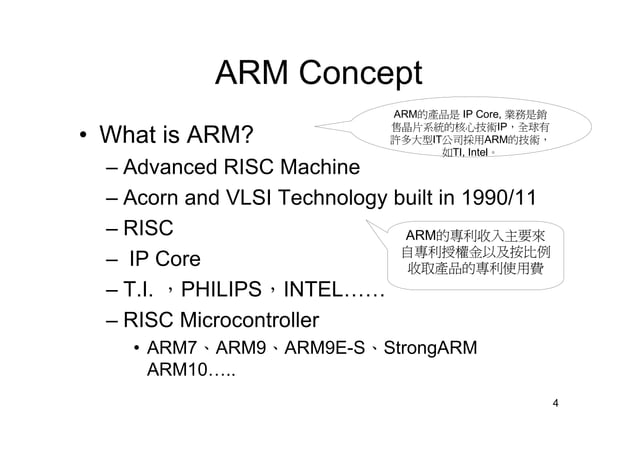 Introduction to ARM Architecture | PDF