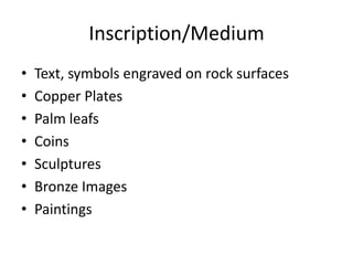 2. introduction to epigraphy | PPTX